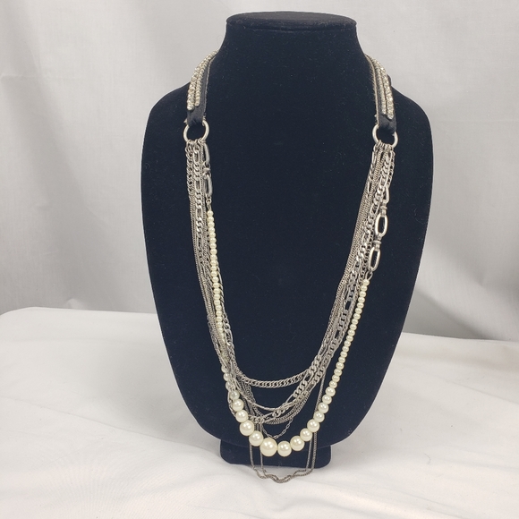 Juicy Couture | Jewelry | Juicy Couture Multi Strand Necklace Pearl ...